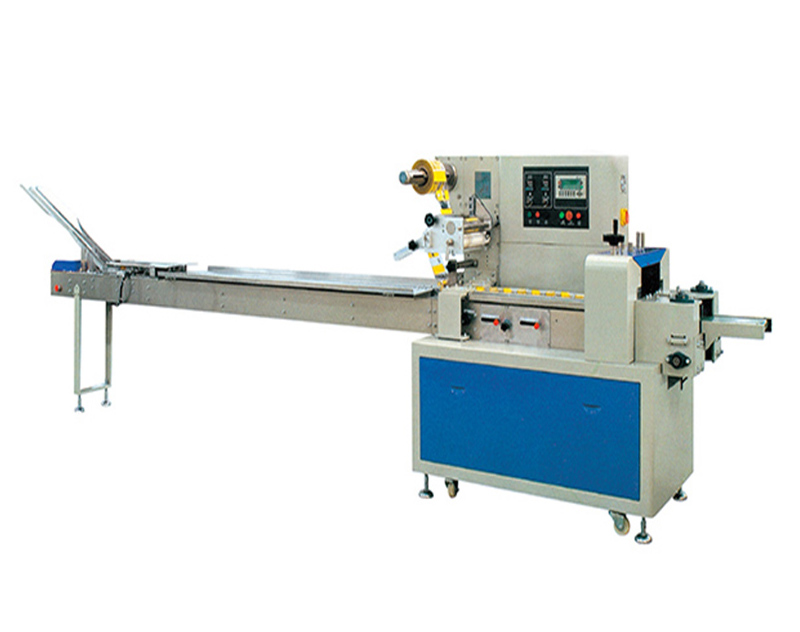 Single Row On-Edge Biscuit Packing Machines with Auto Feeder Exporter China