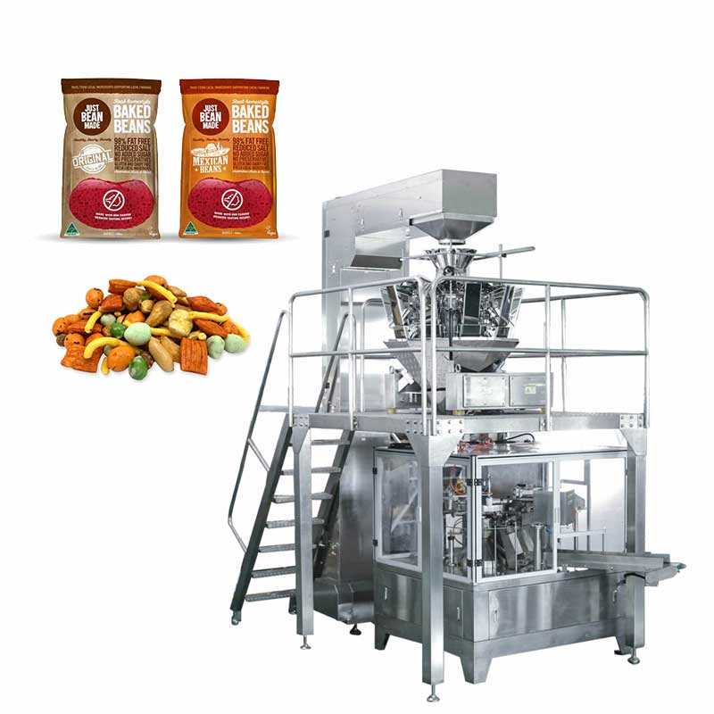 Doypack Rotary Packing Machine | Premade Bag Zipper Pouch Packing ...