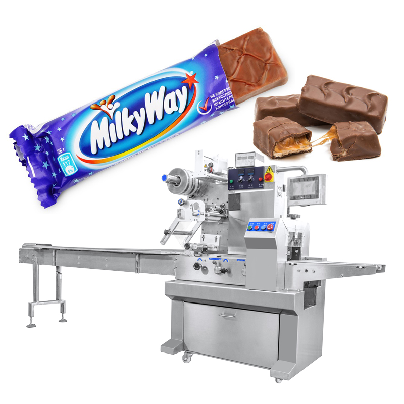 factory candy bar wrapper machine packing machinery packing mini ...